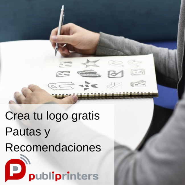 Crea tu logo gratis Pautas y Recomendaciones | Publiprinters Crea tu logo gratis Pautas y Recomendaciones | Publiprinters